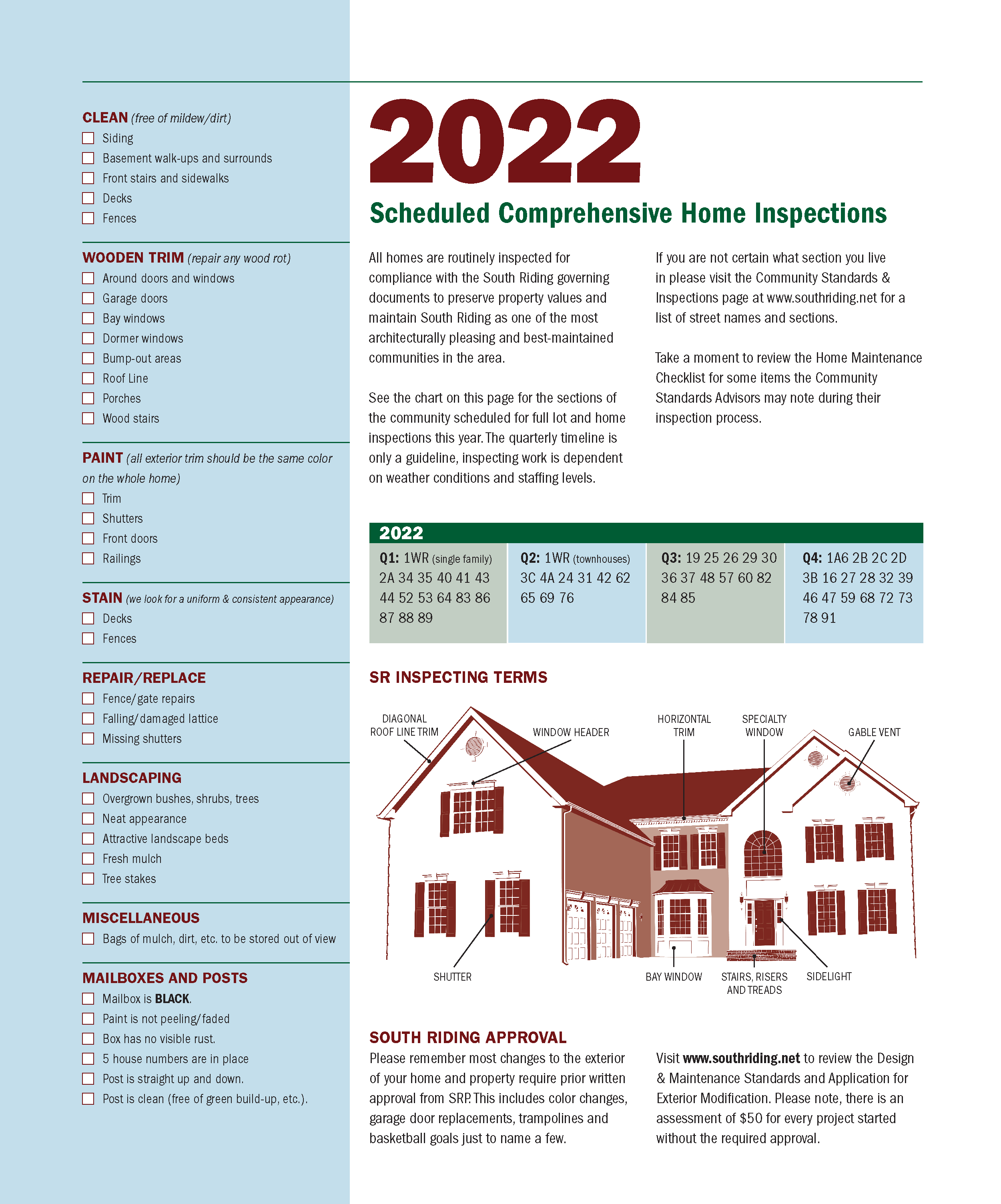 Community Standards & Inspections | South Riding